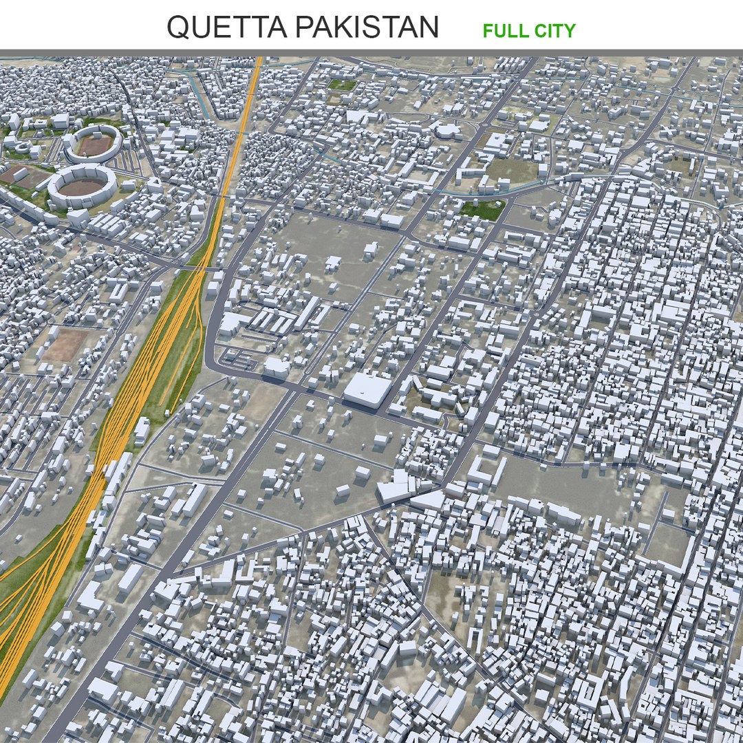 Quetta Pakistan Model - TurboSquid 2135151