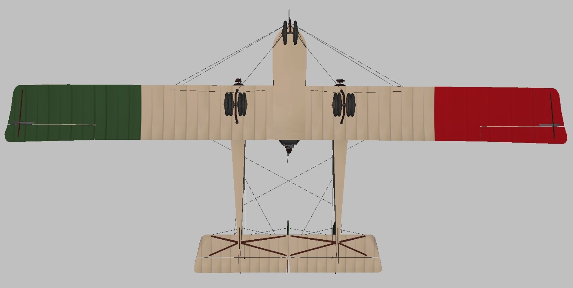 3D Caproni Bomber Model - TurboSquid 1201963