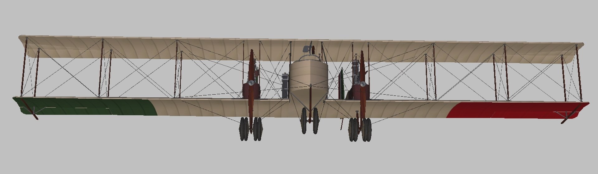 3D Caproni Bomber Model - TurboSquid 1201963