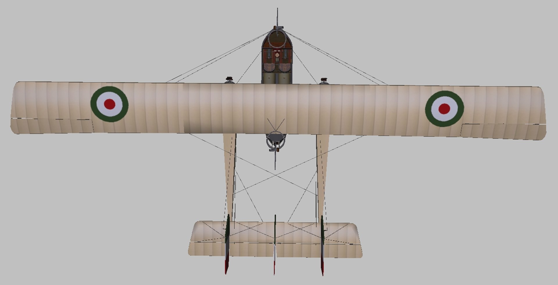 3D Caproni Bomber Model - TurboSquid 1201963
