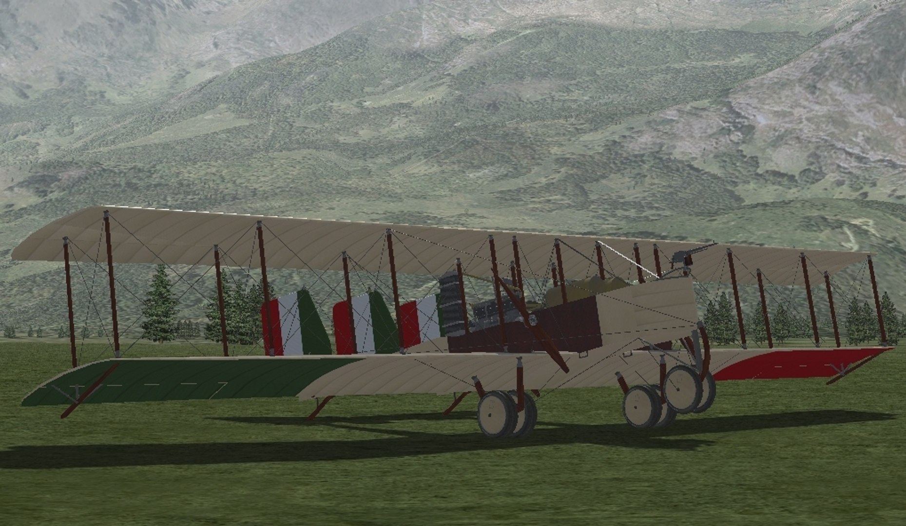 3D Caproni Bomber Model - TurboSquid 1201963