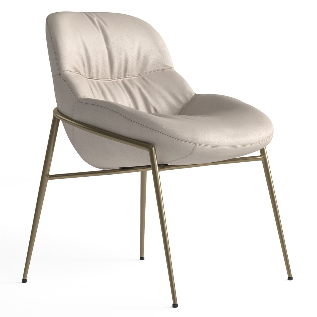 Bontempi Amelie Chair 3D Model - TurboSquid 2221067