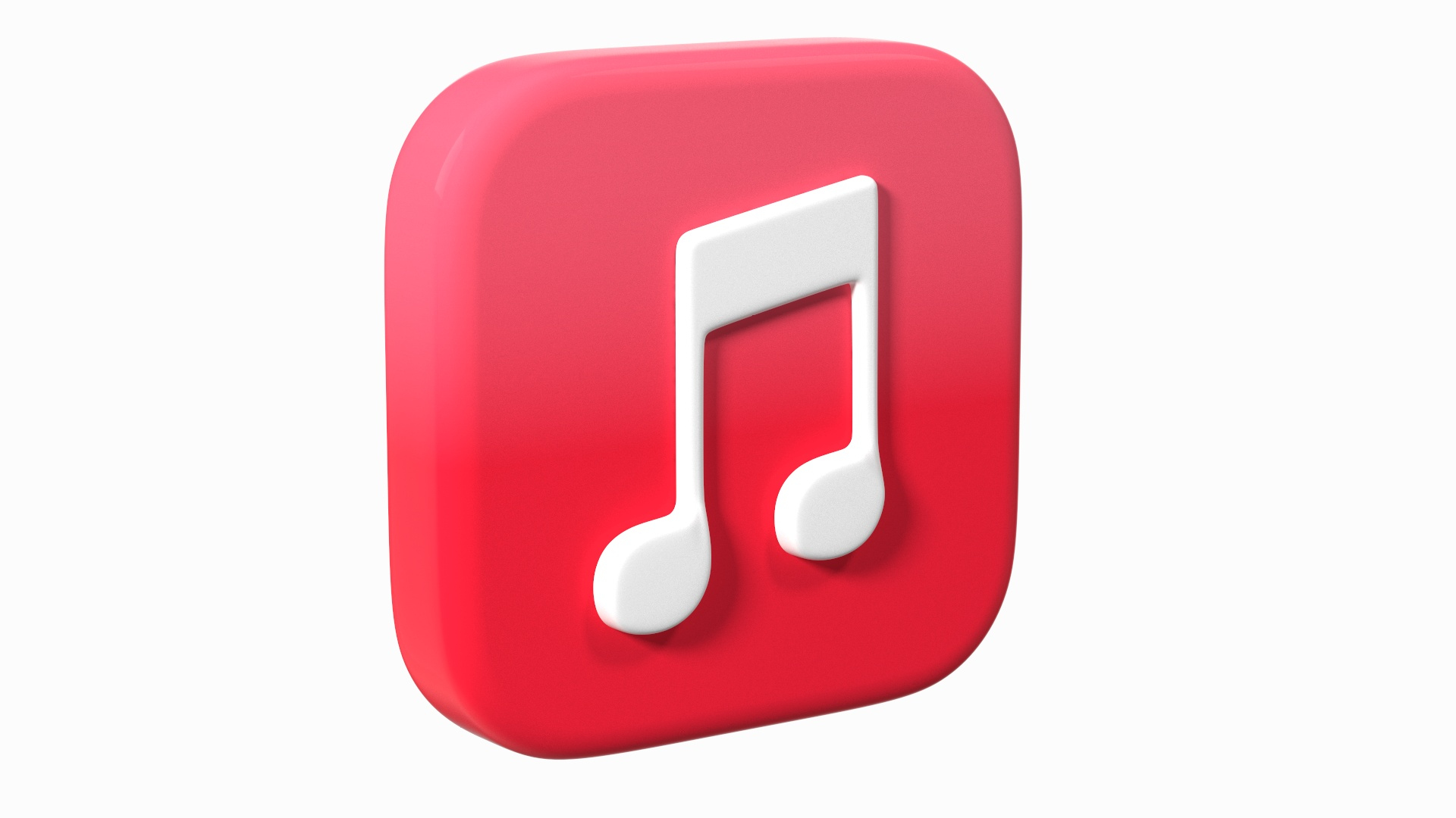 IPhone IOS Music Icon 3D - TurboSquid 2219812