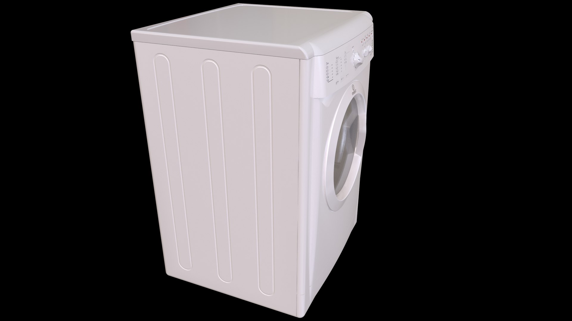 Indesit Washing Machine 3D Model - TurboSquid 1539271
