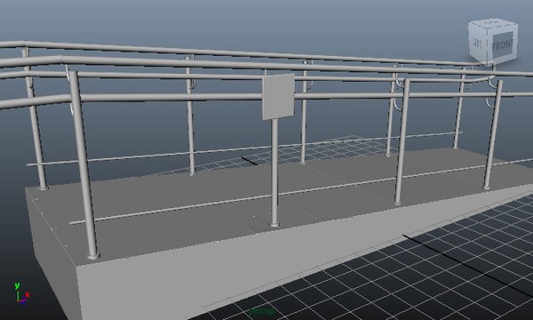 3D ramp entrance - TurboSquid 1158175