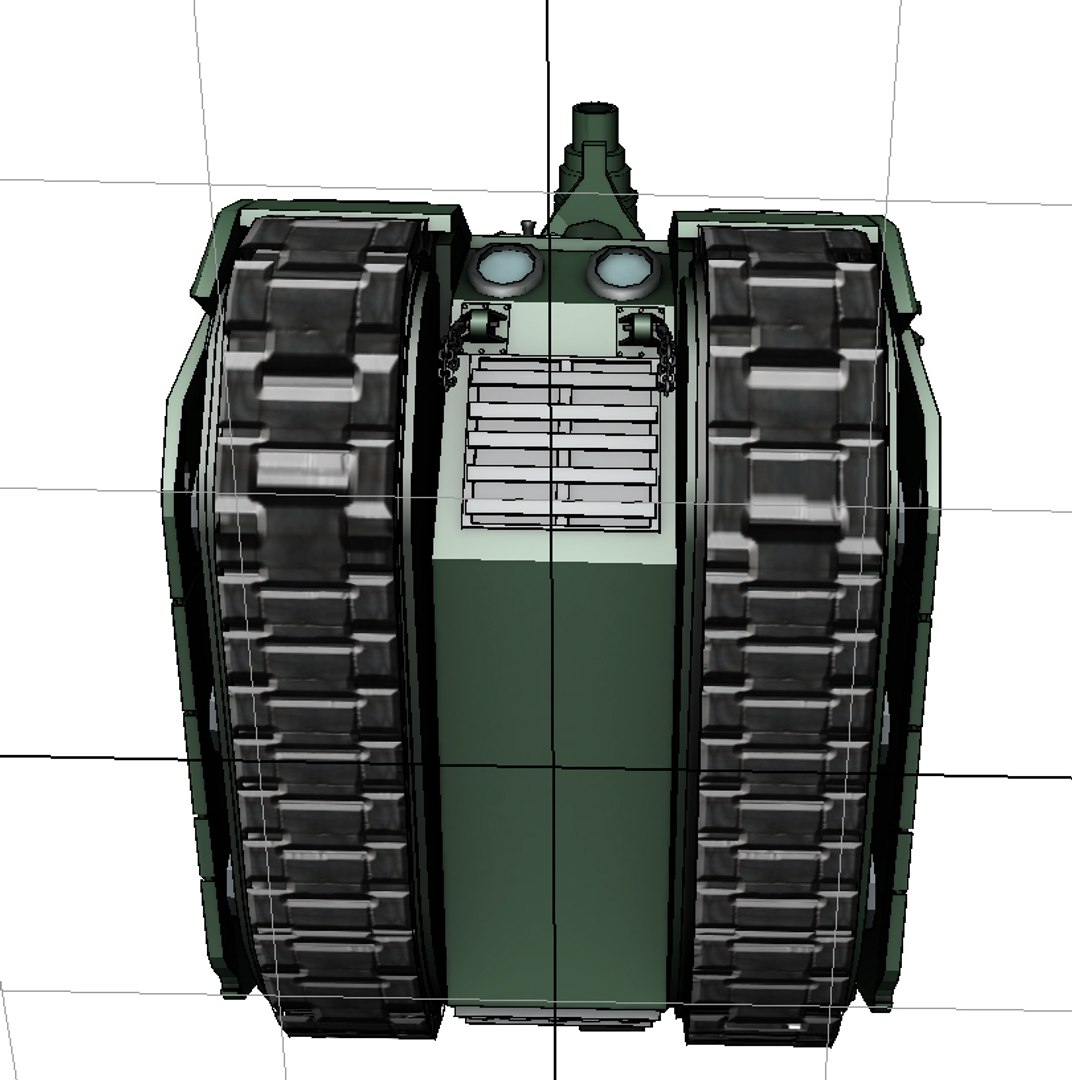 Mini Tank 3d Model