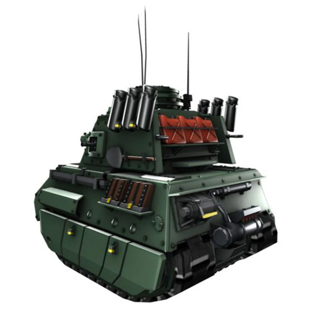 Mini Tank 3d Model