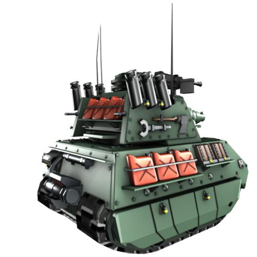 Mini Tank 3d Model