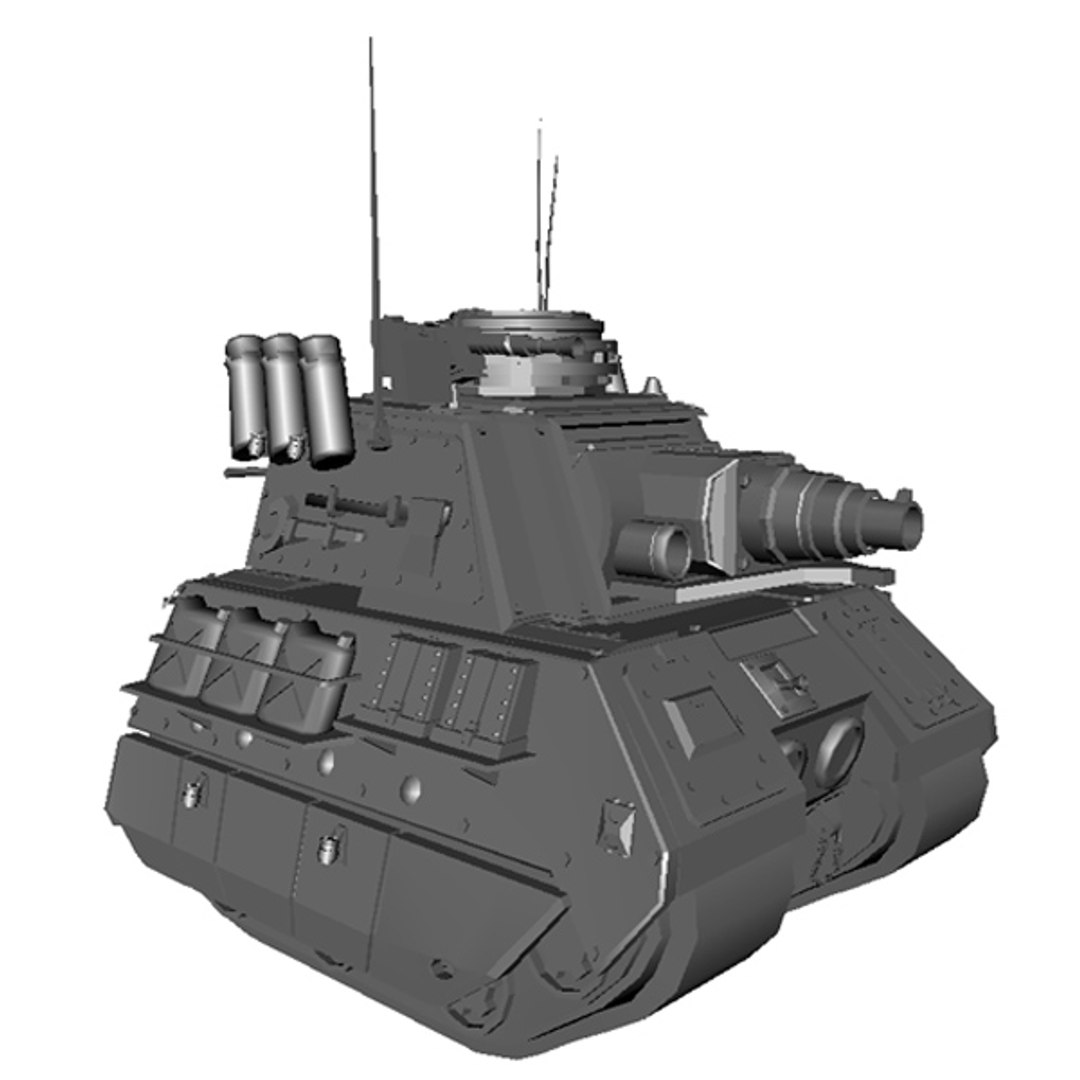 Mini Tank 3d Model