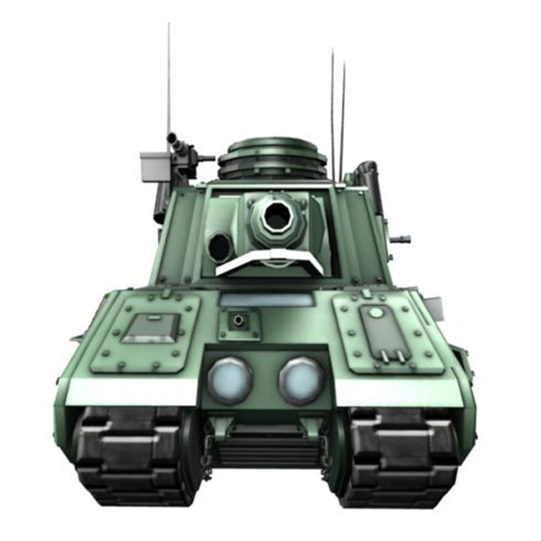 Mini Tank 3d Model