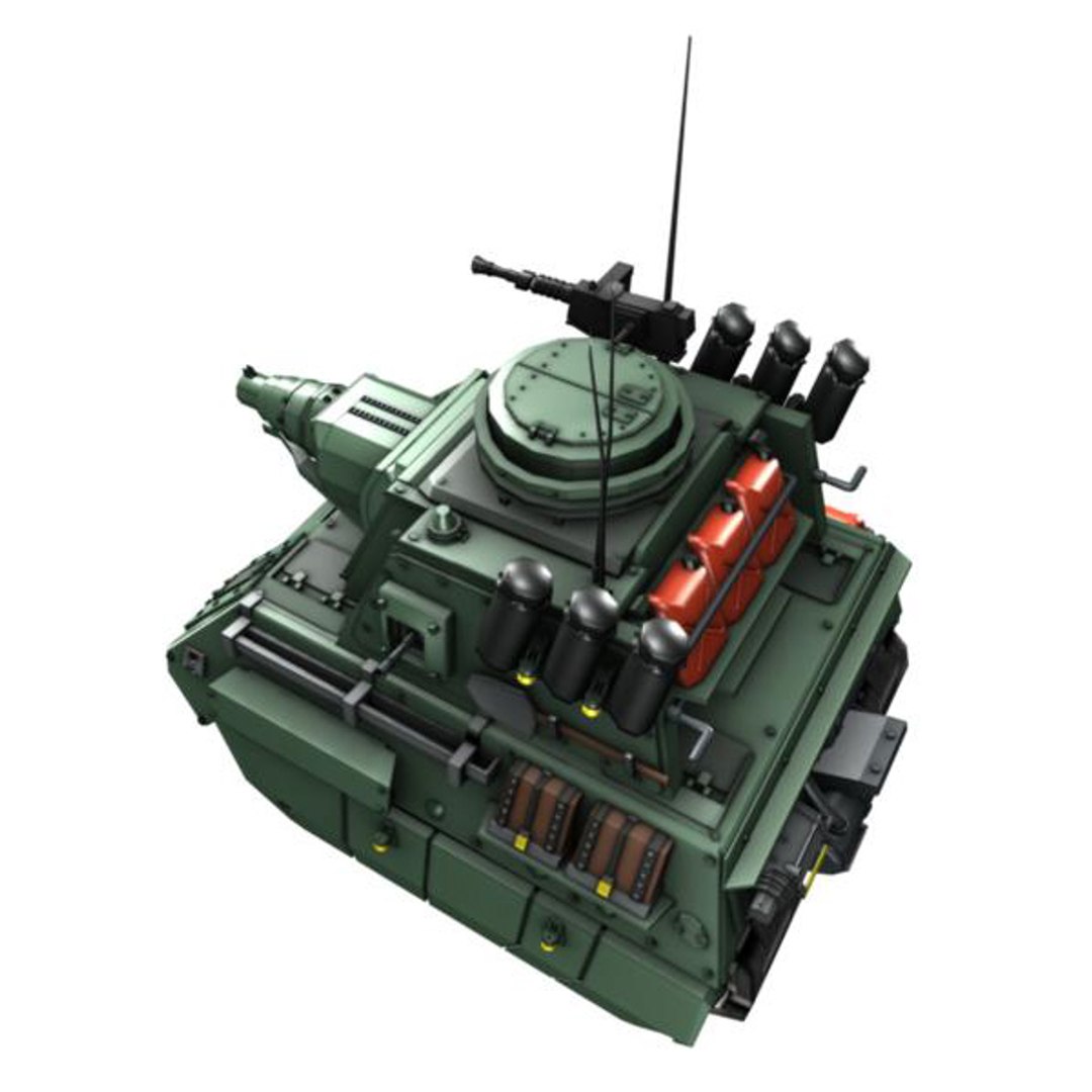 Mini Tank 3d Model