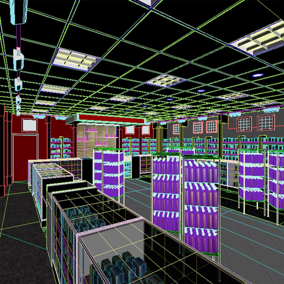 3d Model Complete Retail