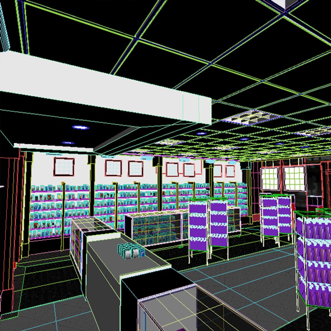 3d Model Complete Retail