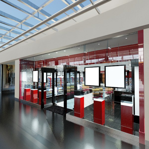 3d model complete retail