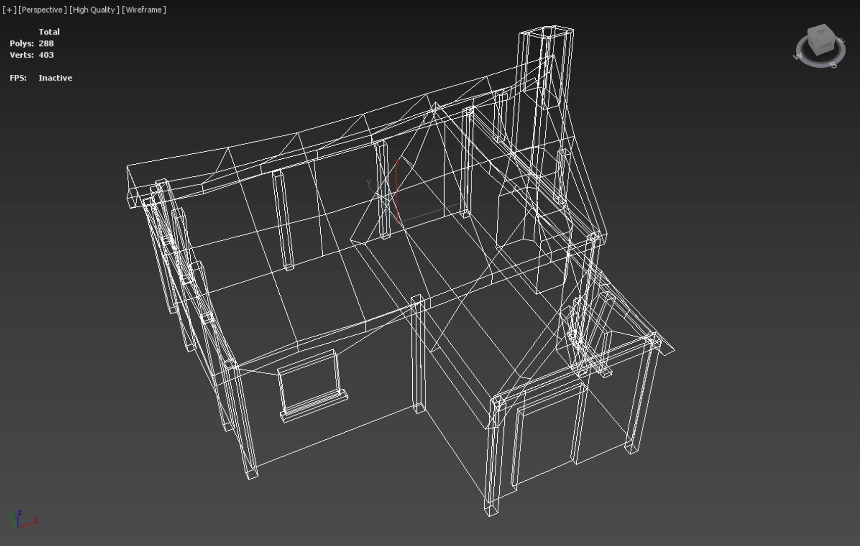 3D simple medieval house - TurboSquid 1713038