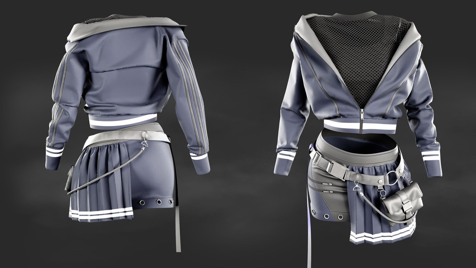 Girl S Outfit Model - TurboSquid 2154467