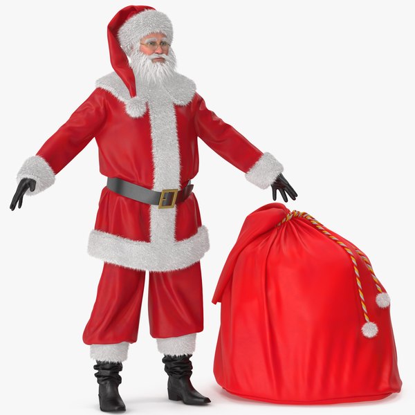 Free 3D Santa Models | TurboSquid