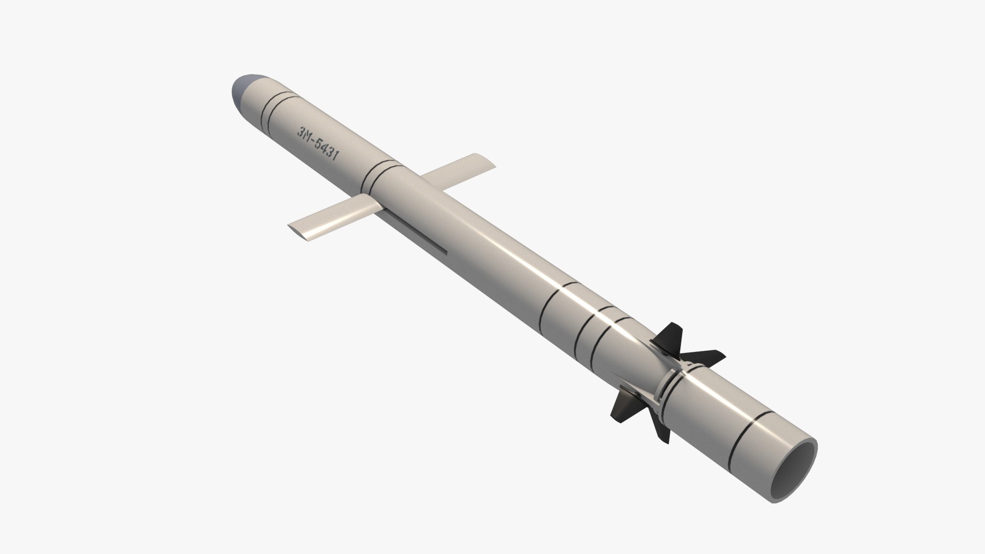 3D 3M-54E1 KALIBR MISSILE - TurboSquid 1861500