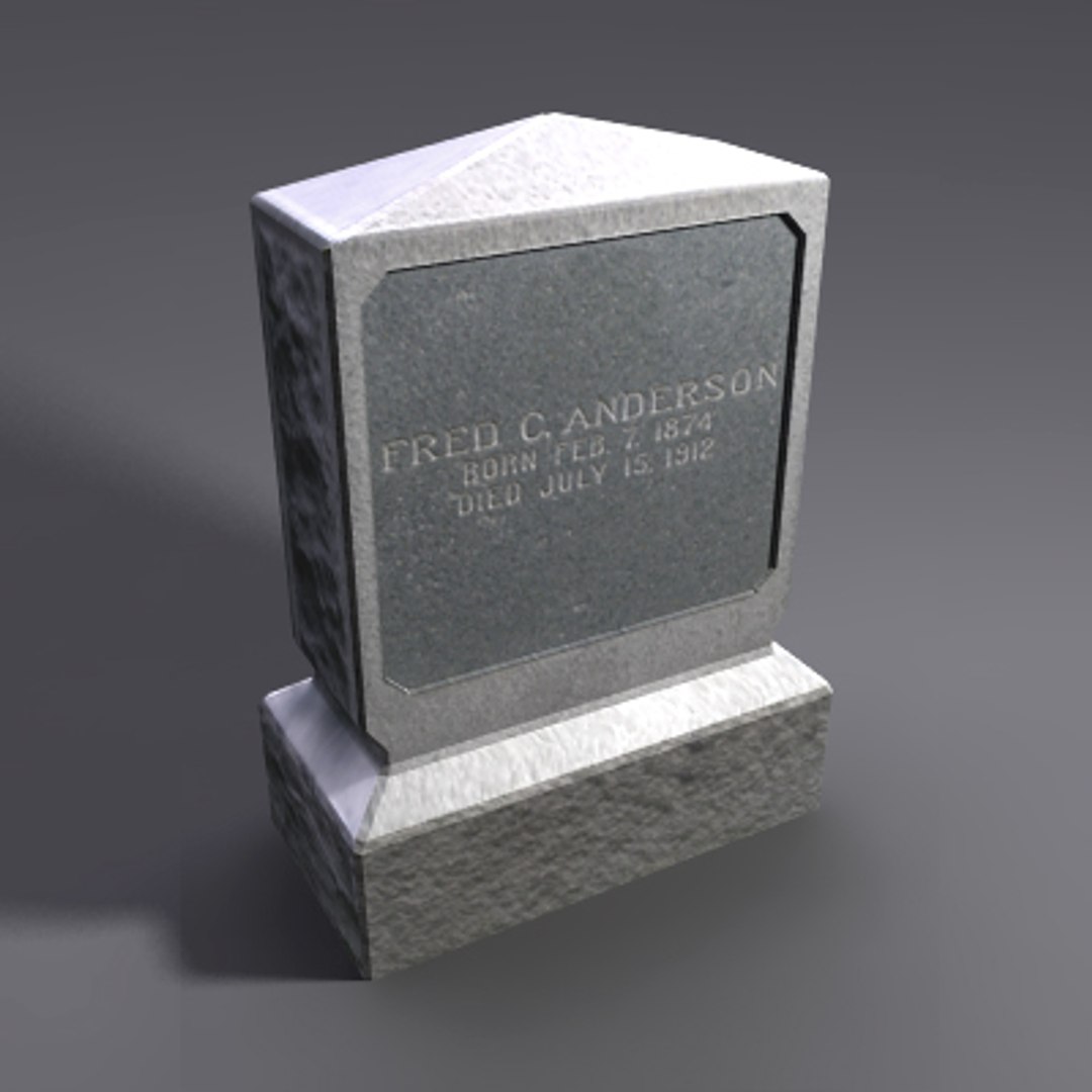 Maya Set Gravestones Grave Stones