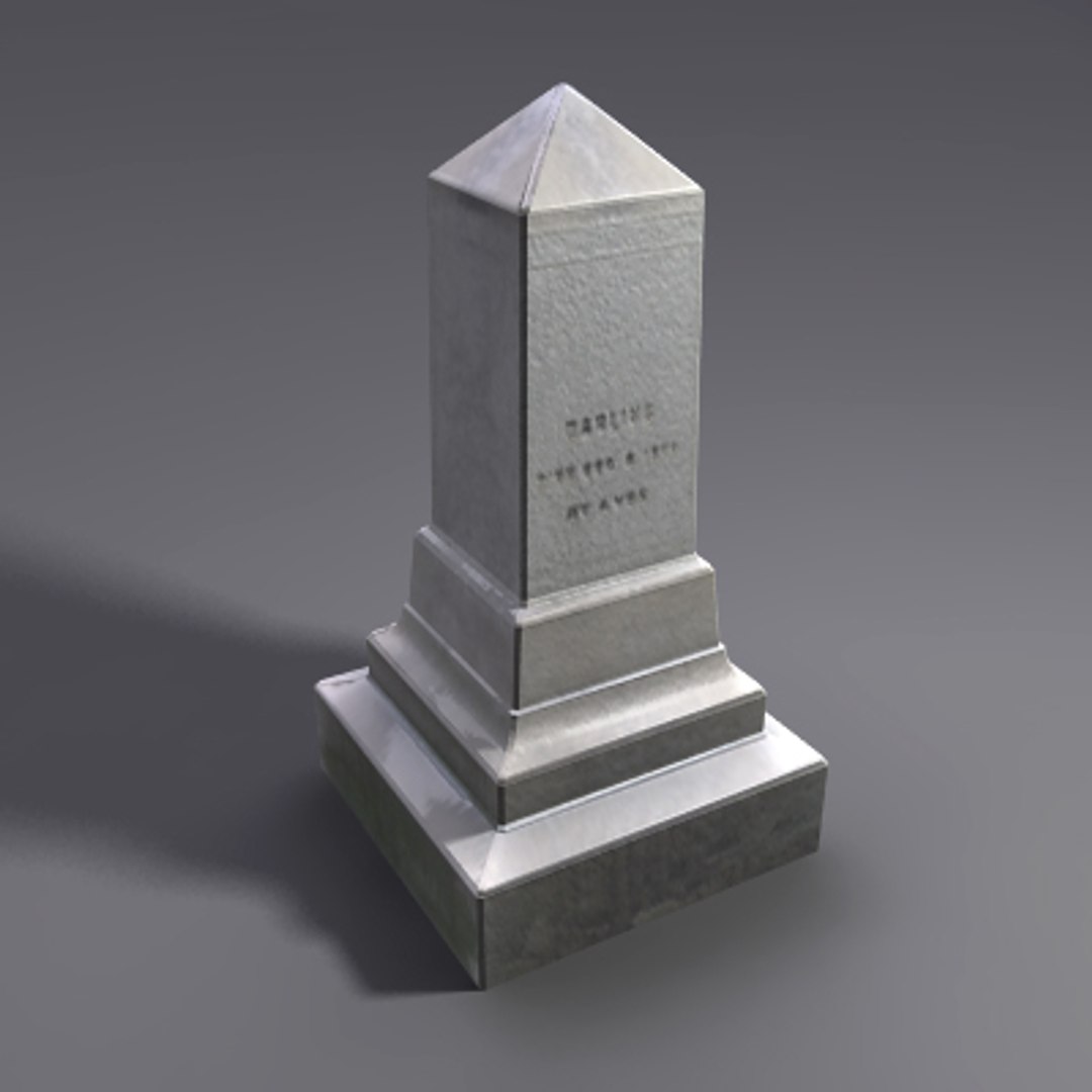 Maya Set Gravestones Grave Stones