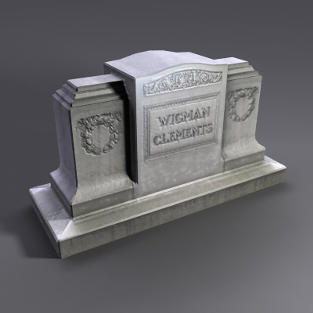 Maya Set Gravestones Grave Stones