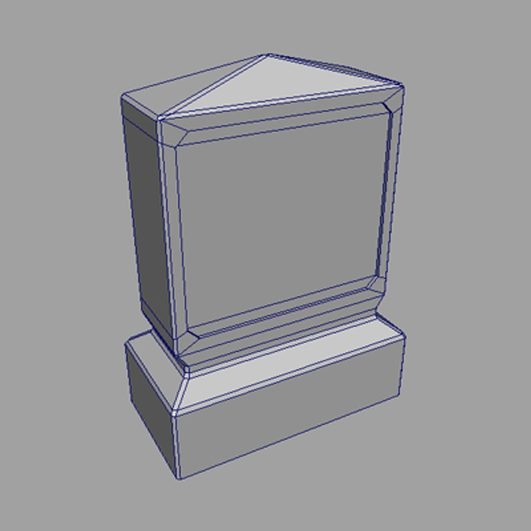 Maya Set Gravestones Grave Stones