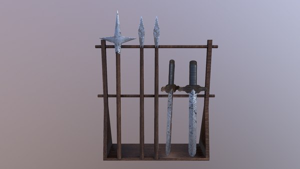 Weapon Rack 3D Models for Download | TurboSquid