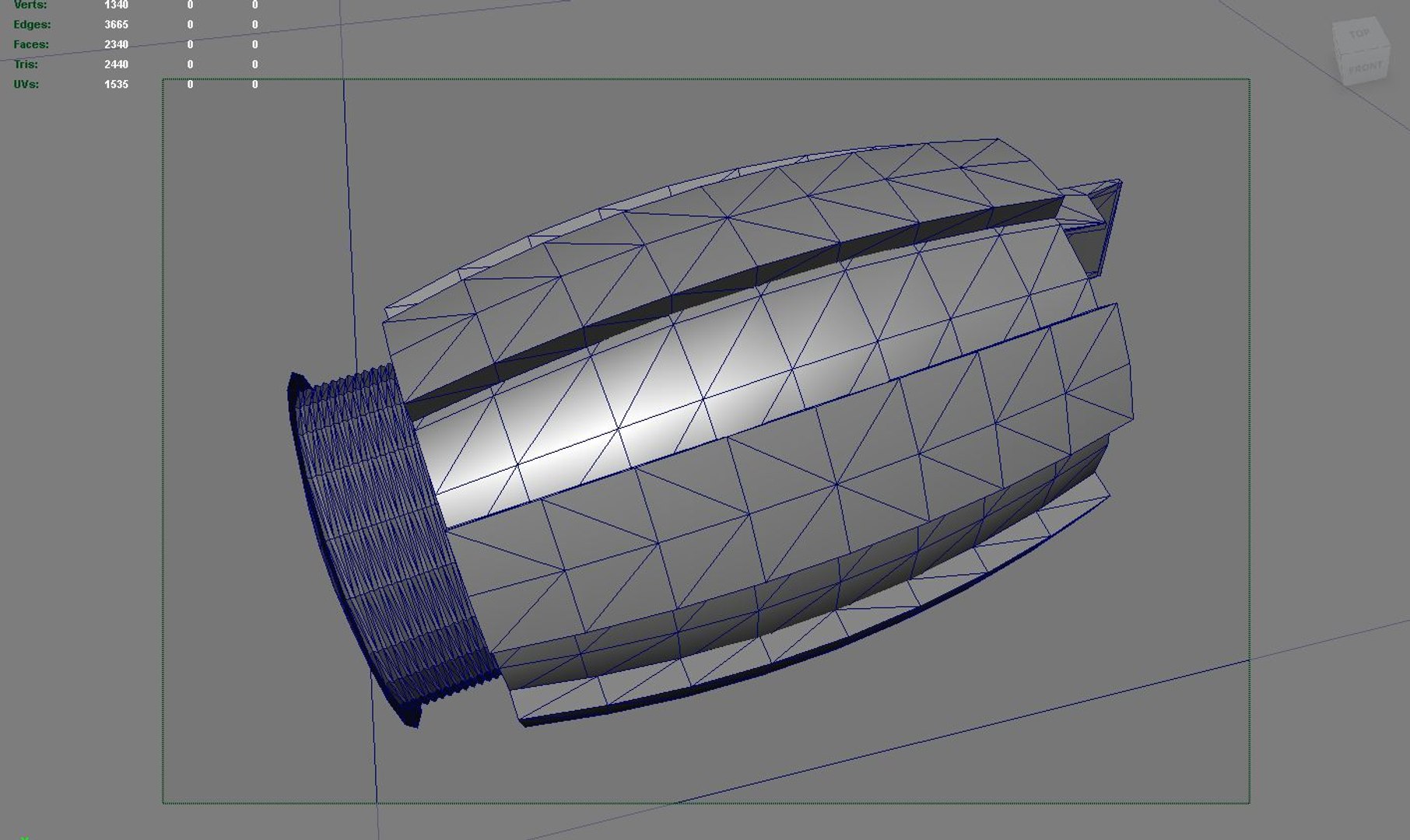 3d Model Of Bubble Shield Grenade