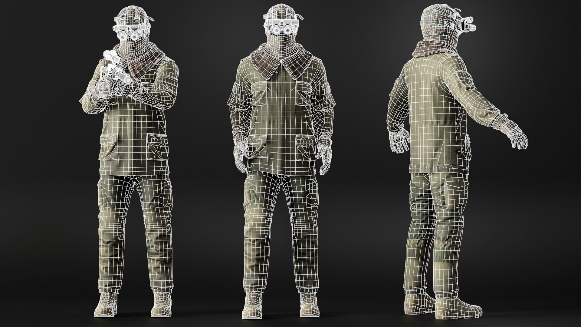 3D Modular Russian Soldier - TurboSquid 1794986