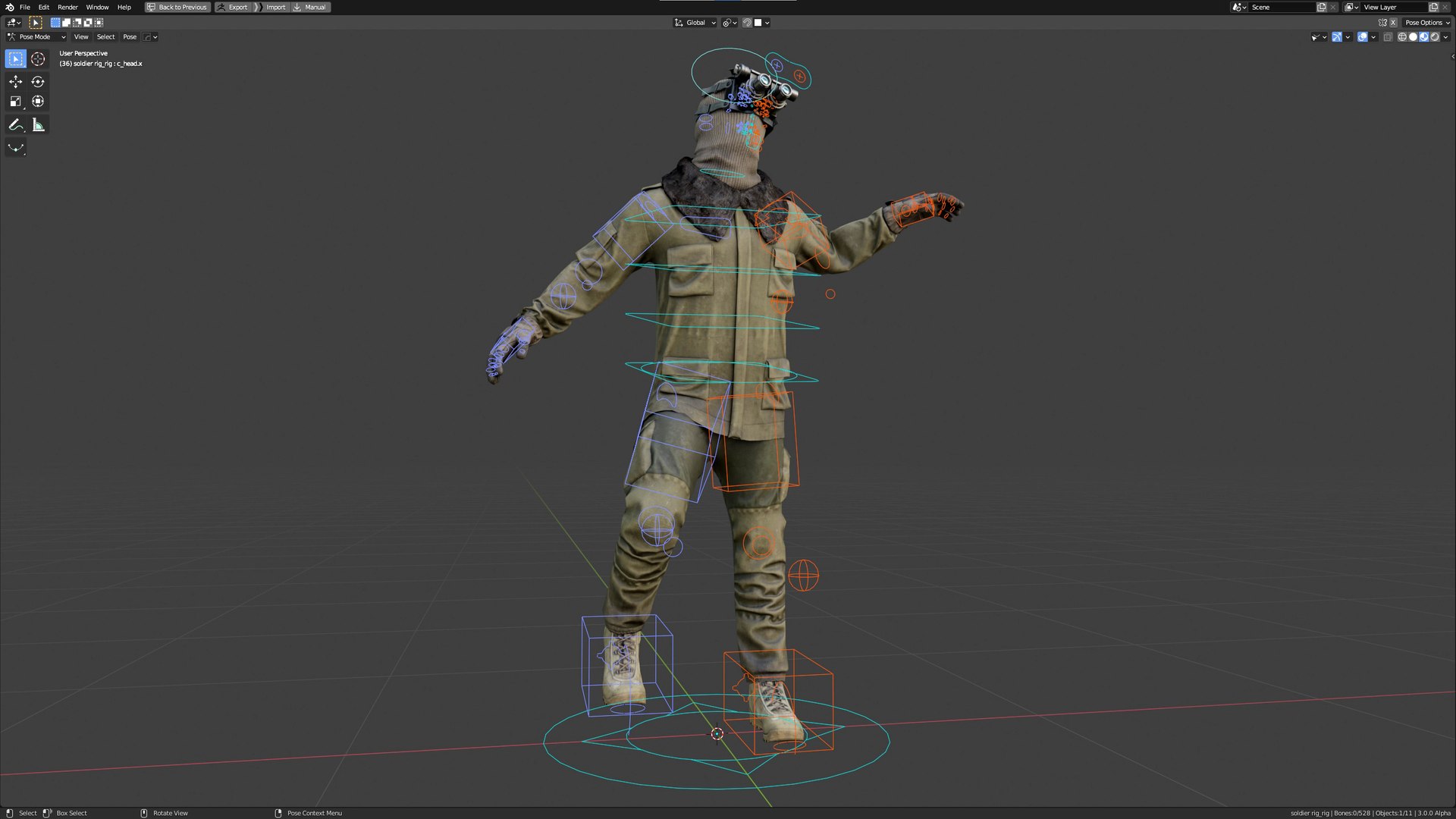 3D Modular Russian Soldier - TurboSquid 1794986