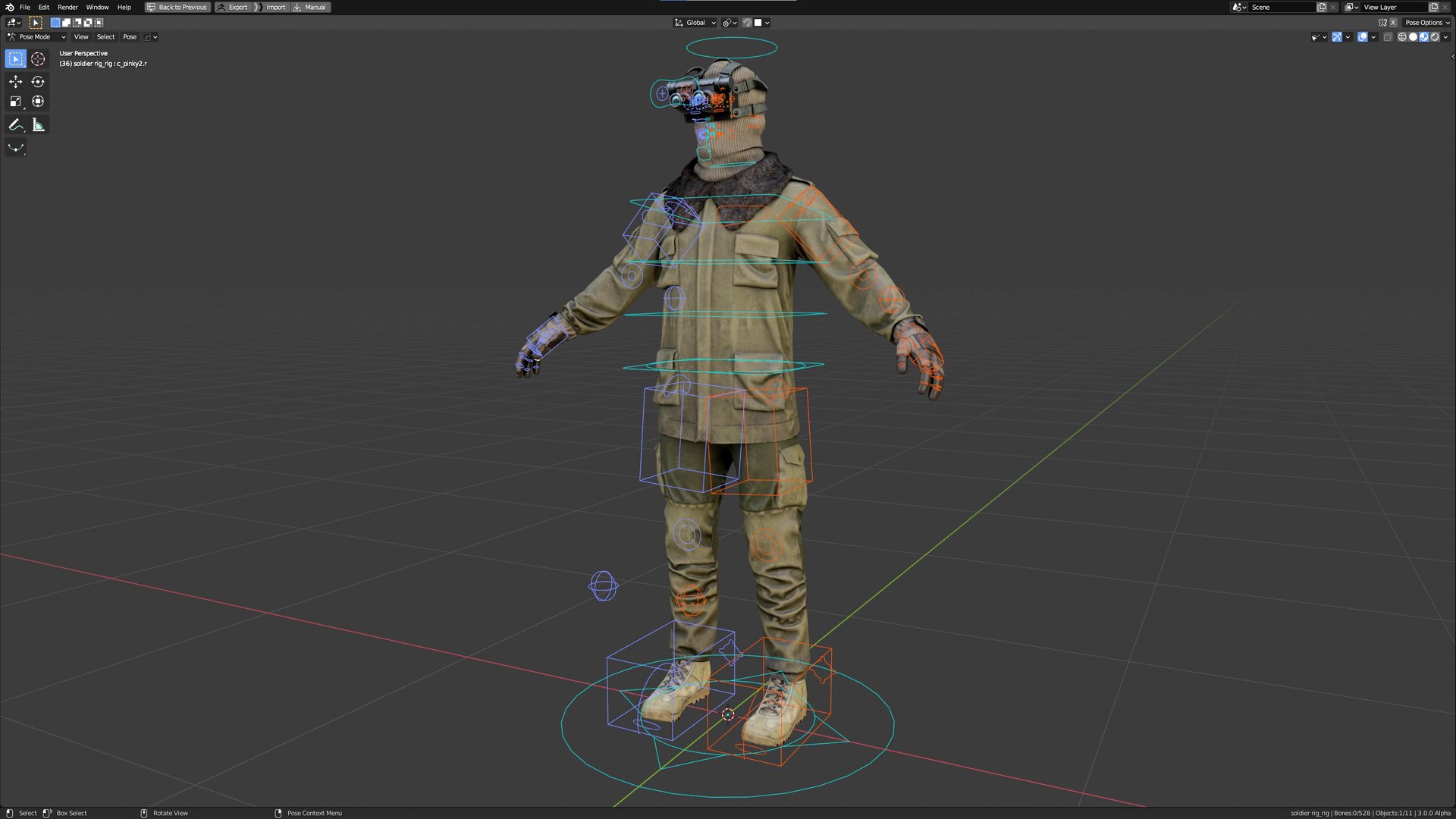 3D Modular Russian Soldier - TurboSquid 1794986