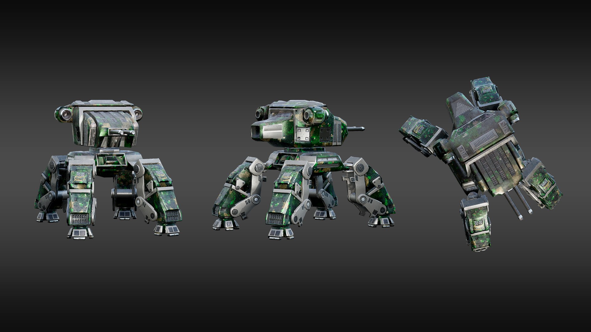 Obliterator - Heavy Battle Mech 3D Model - TurboSquid 2179872