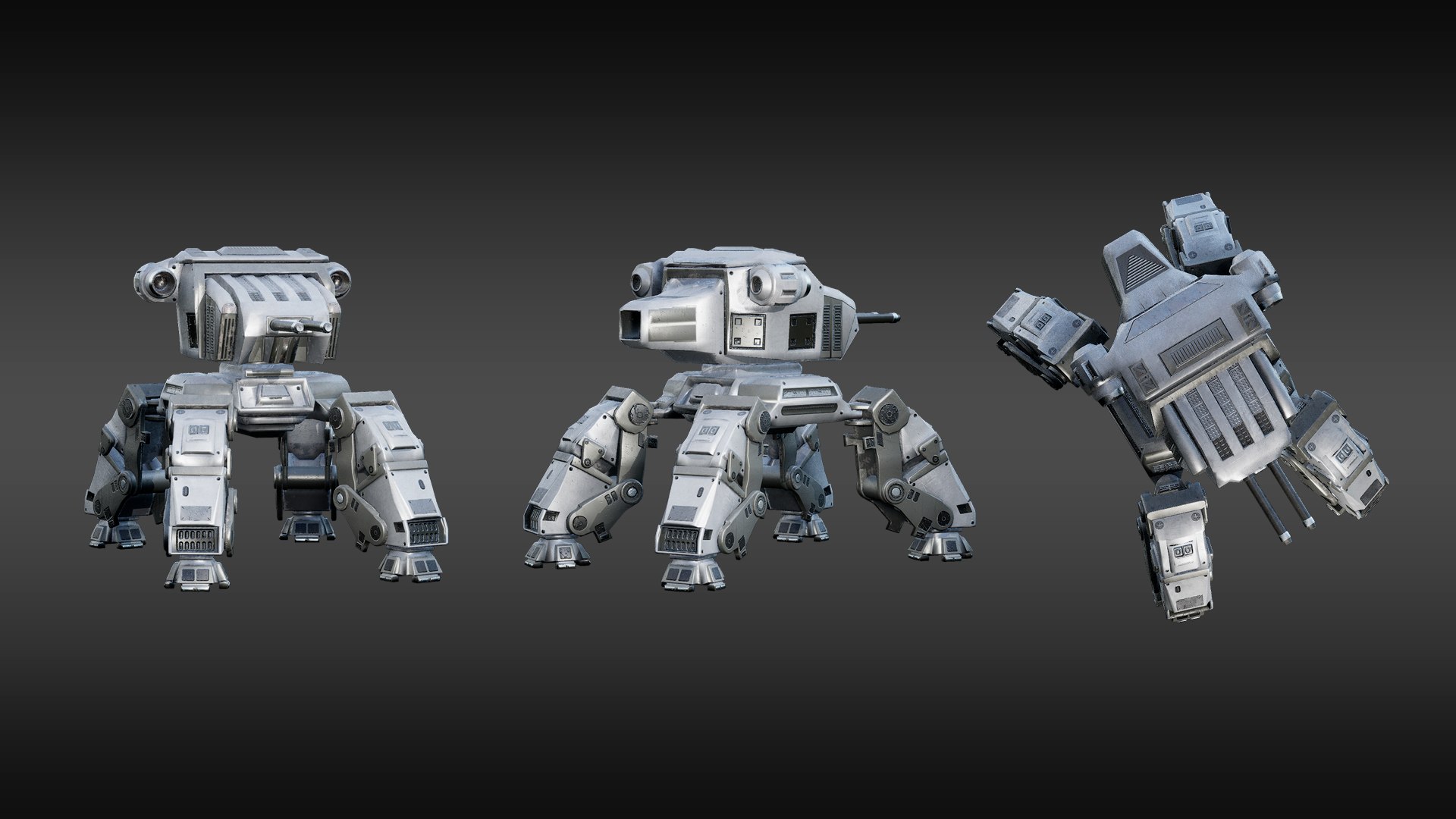 Obliterator - Heavy Battle Mech 3D Model - TurboSquid 2179872