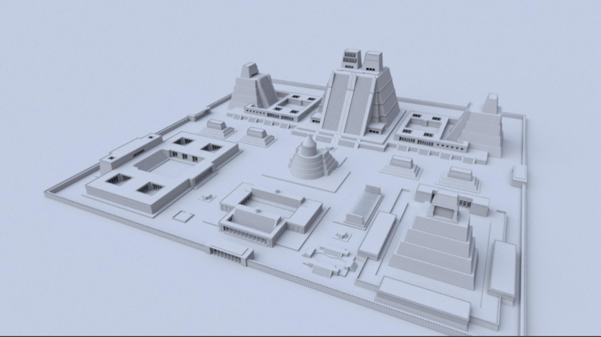 modelo 3d Tenochtitlan - TurboSquid 1508734