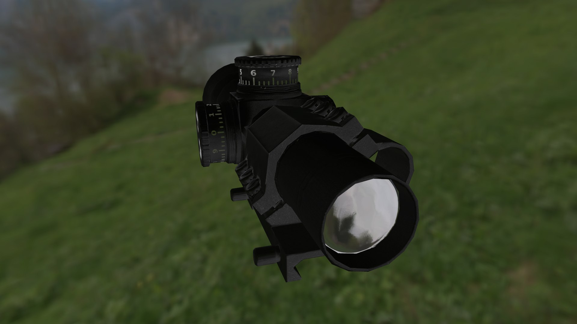 Weapon Sights Scope Obj
