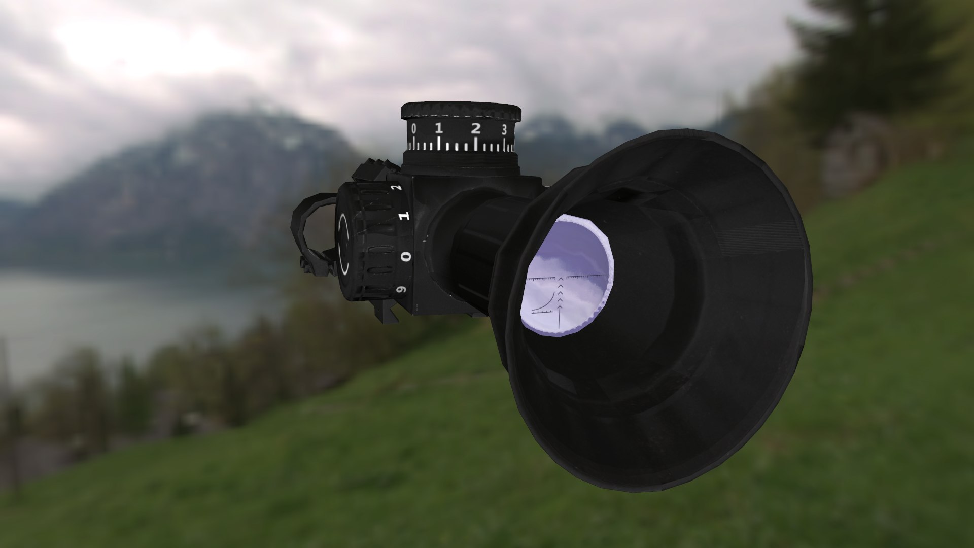 Weapon Sights Scope Obj