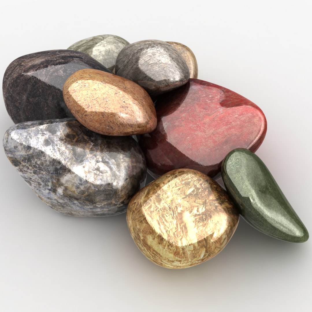 3d Model Realistic Stones