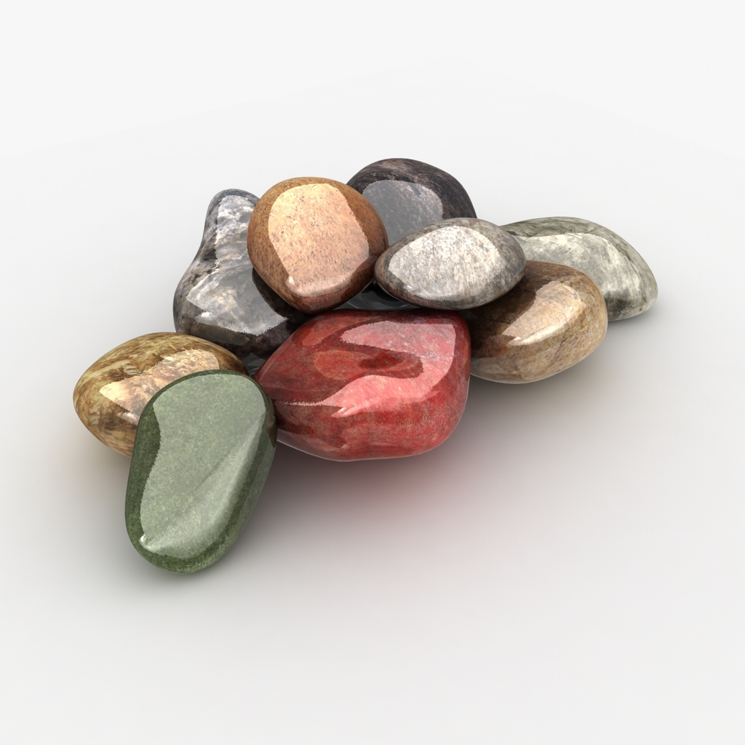 3d Model Realistic Stones