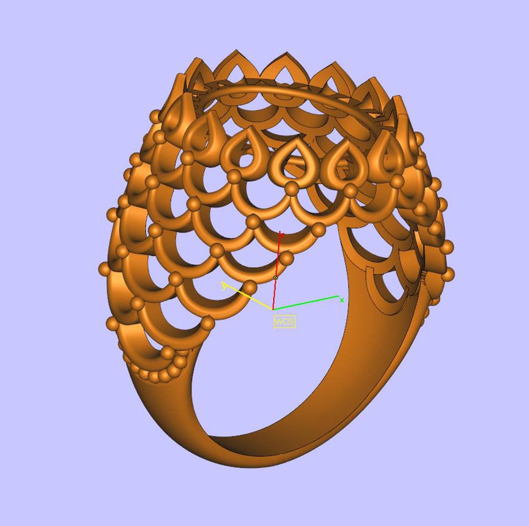 Men Ring Cabochon Gemstone Model - TurboSquid 1976825