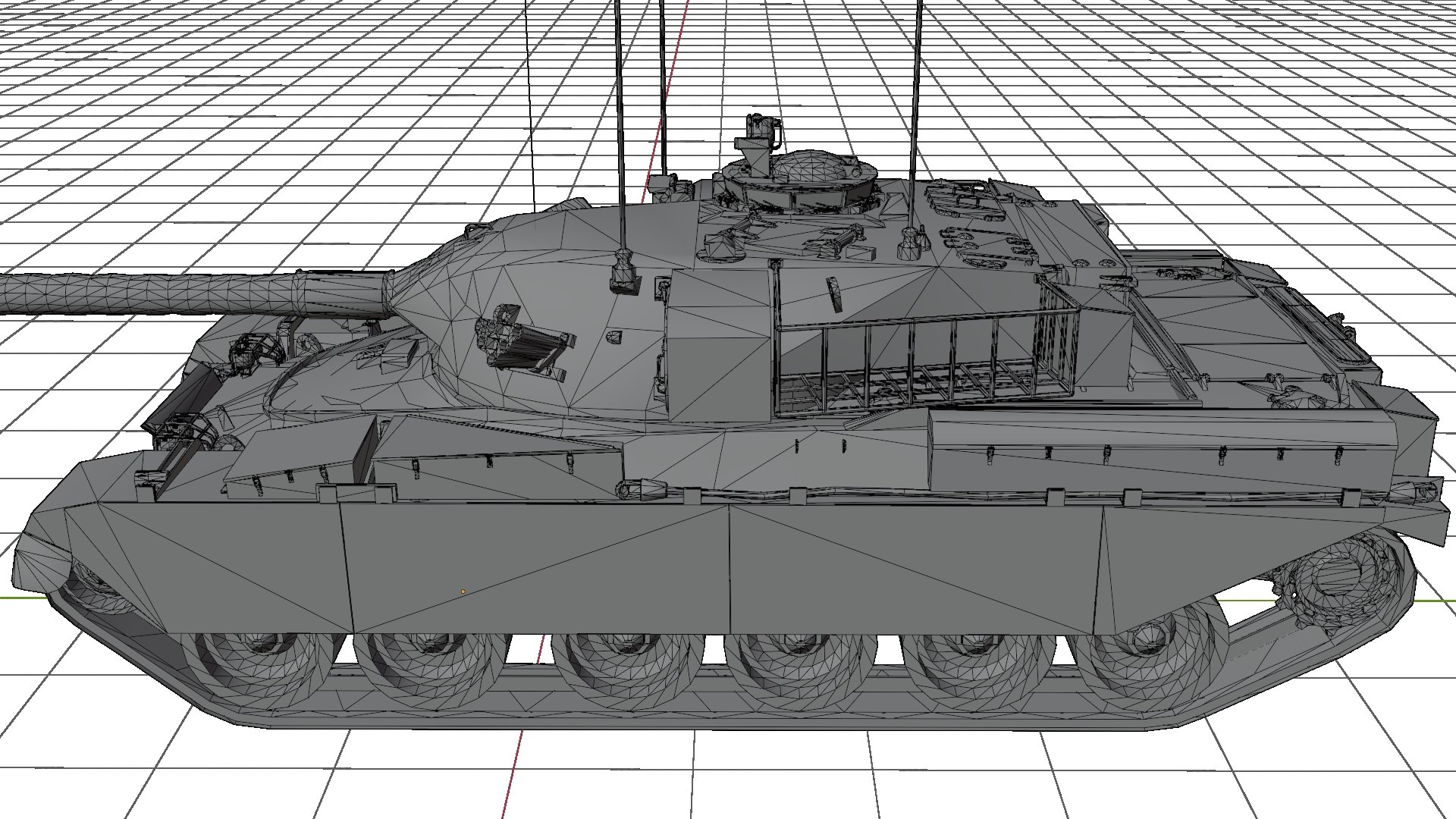 Chieftain MK6 3D Model - TurboSquid 1851482
