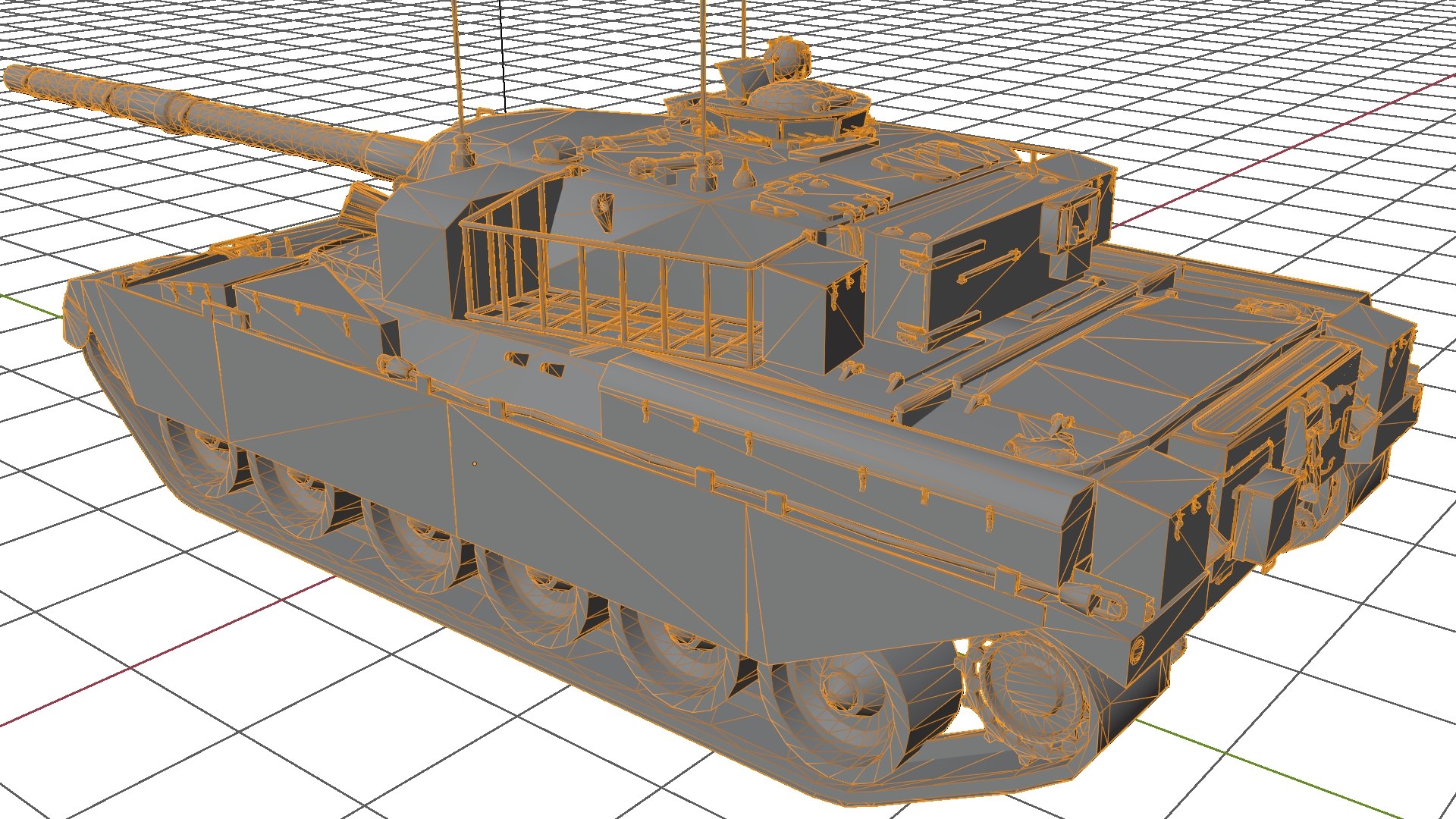 Chieftain MK6 3D Model - TurboSquid 1851482
