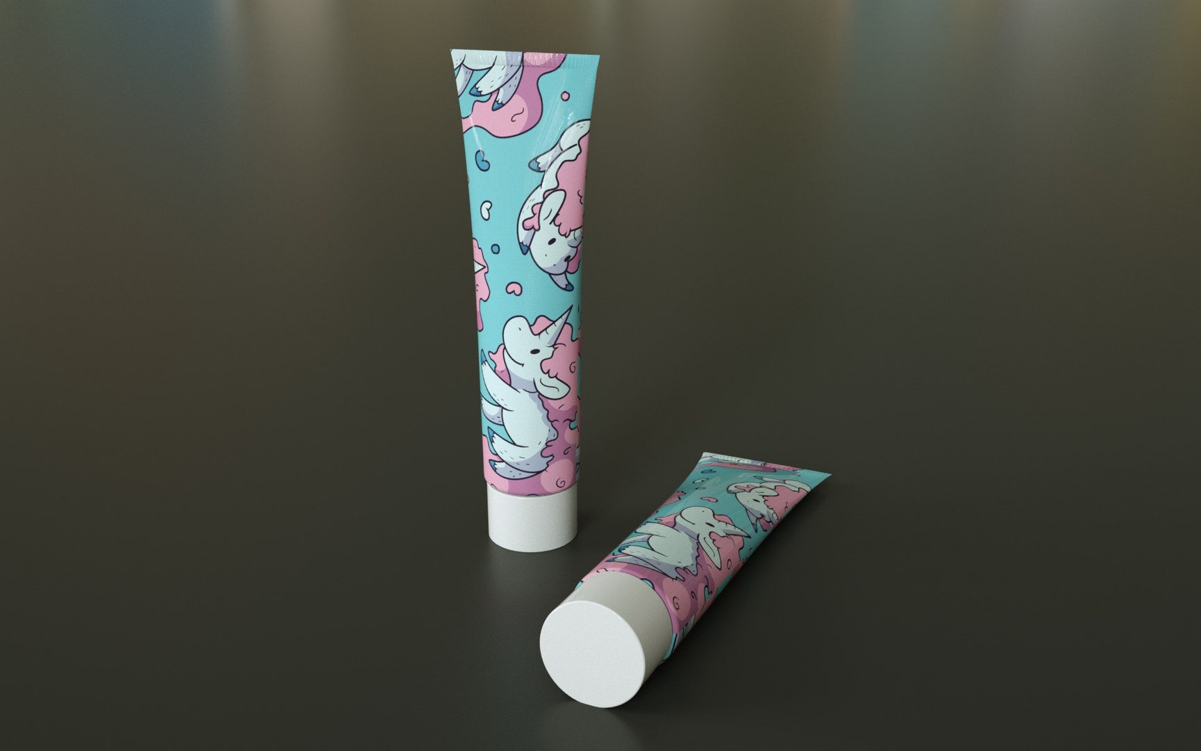 Toothpaste Tube 3D Model - TurboSquid 1650487