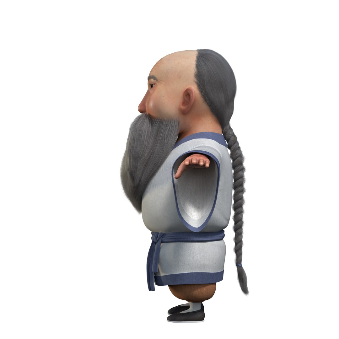 Man Old Oldman 3D Model - TurboSquid 1253884