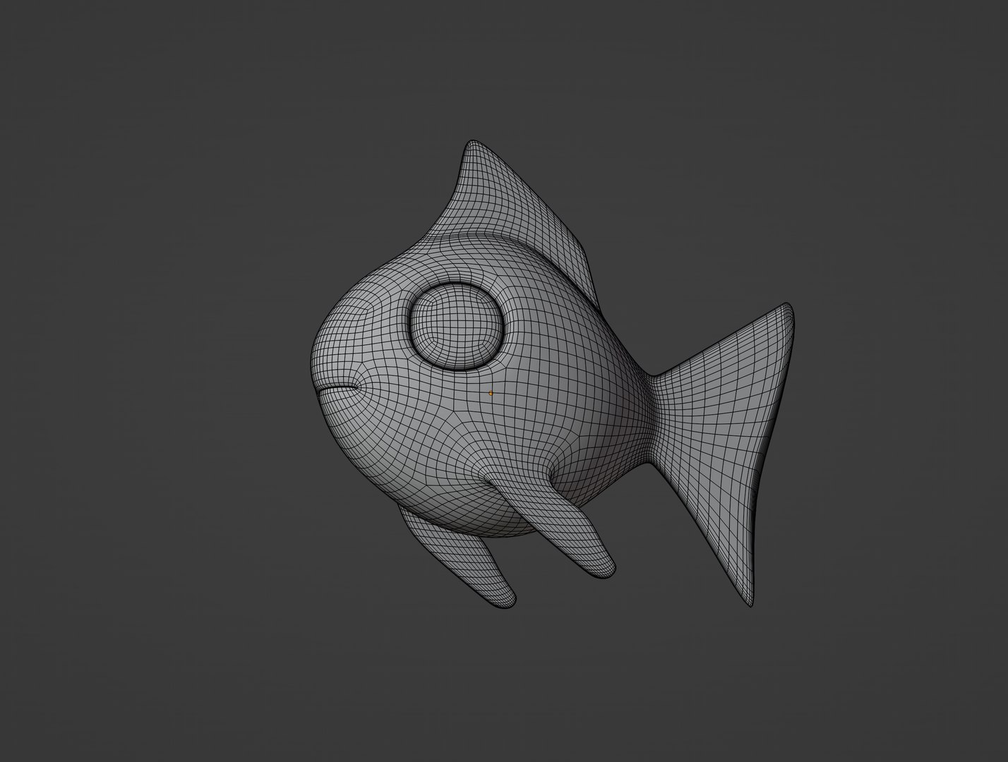 3D Model Toon Fish - TurboSquid 2131677
