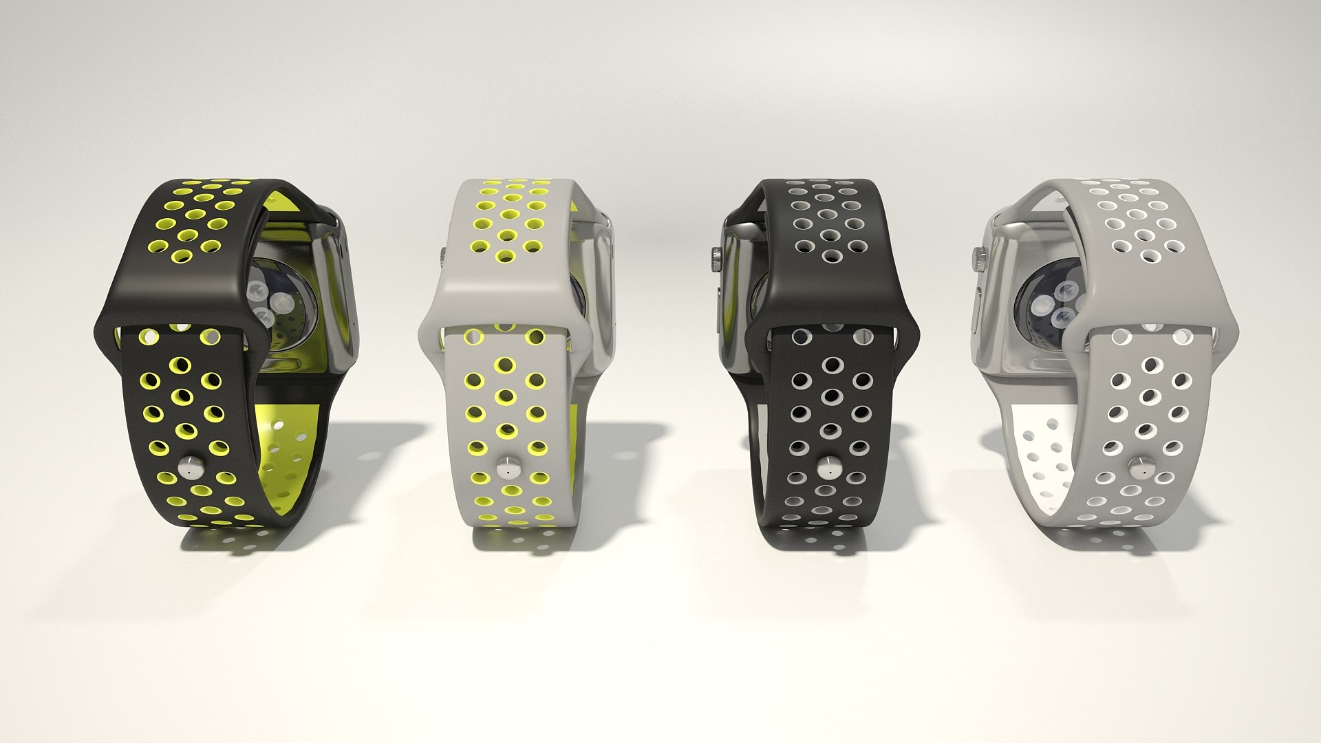 3D Apple Watch Nike Model - TurboSquid 1209217
