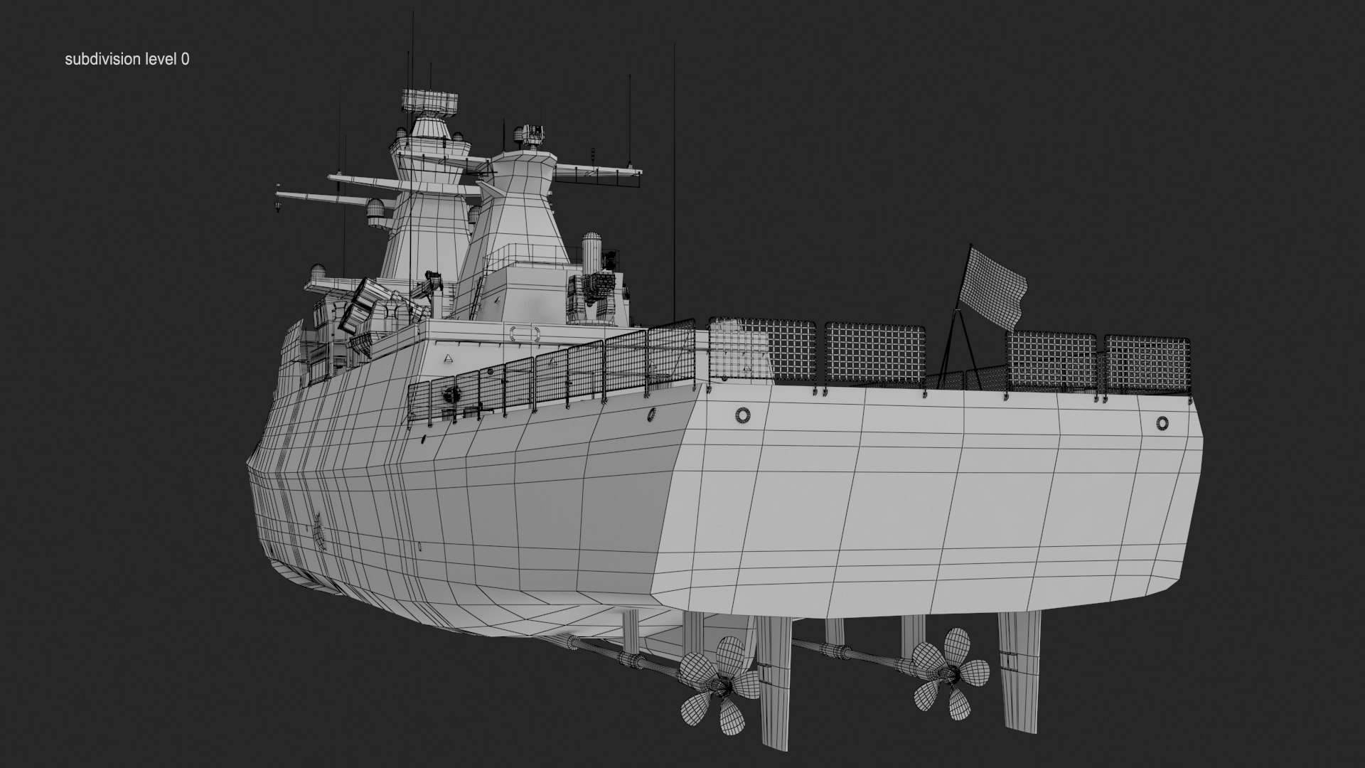 3D model K130 Braunschweig Corvette - TurboSquid 2051457