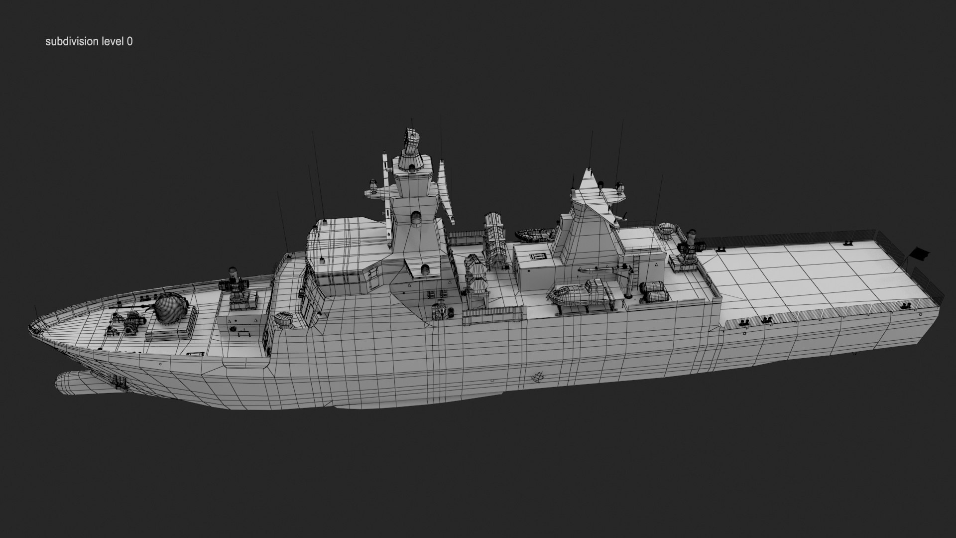 3D model K130 Braunschweig Corvette - TurboSquid 2051457