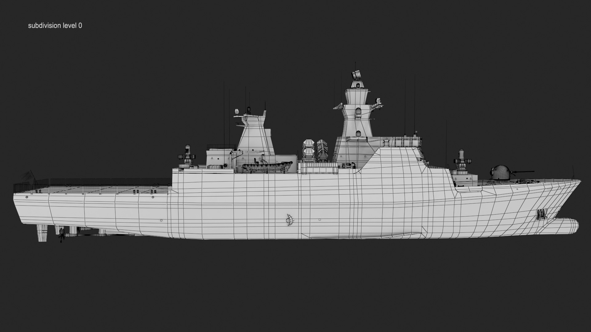 3D model K130 Braunschweig Corvette - TurboSquid 2051457