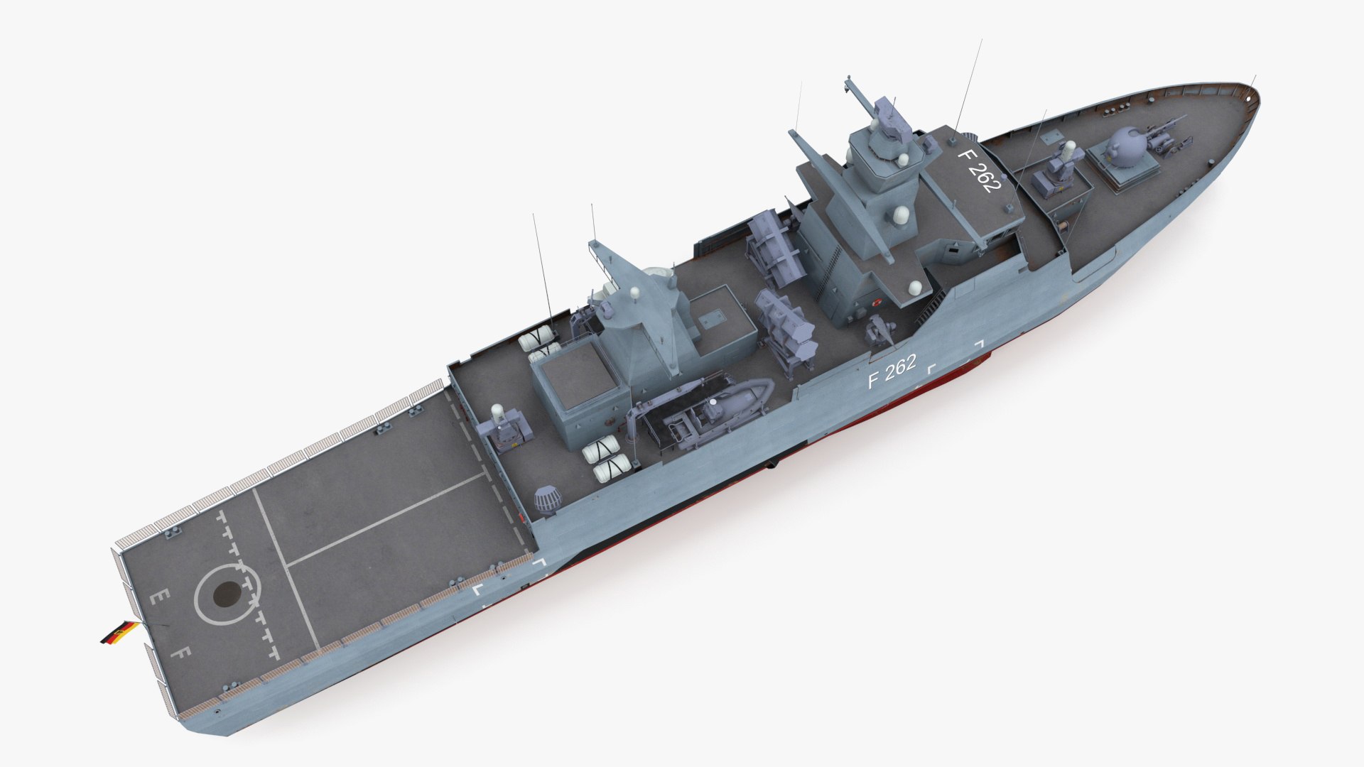 3D model K130 Braunschweig Corvette - TurboSquid 2051457