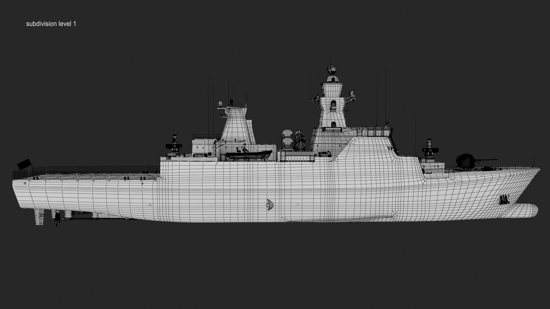 3D model K130 Braunschweig Corvette - TurboSquid 2051457